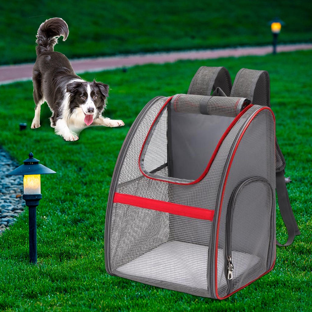 Large Pet Carrier Backpack Portable Cat Dog Travel... – Grandado