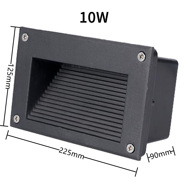 Waterdichte Neerwaartse Trap Lamp Led 5W 7W 10W Ve... – Vicedeal