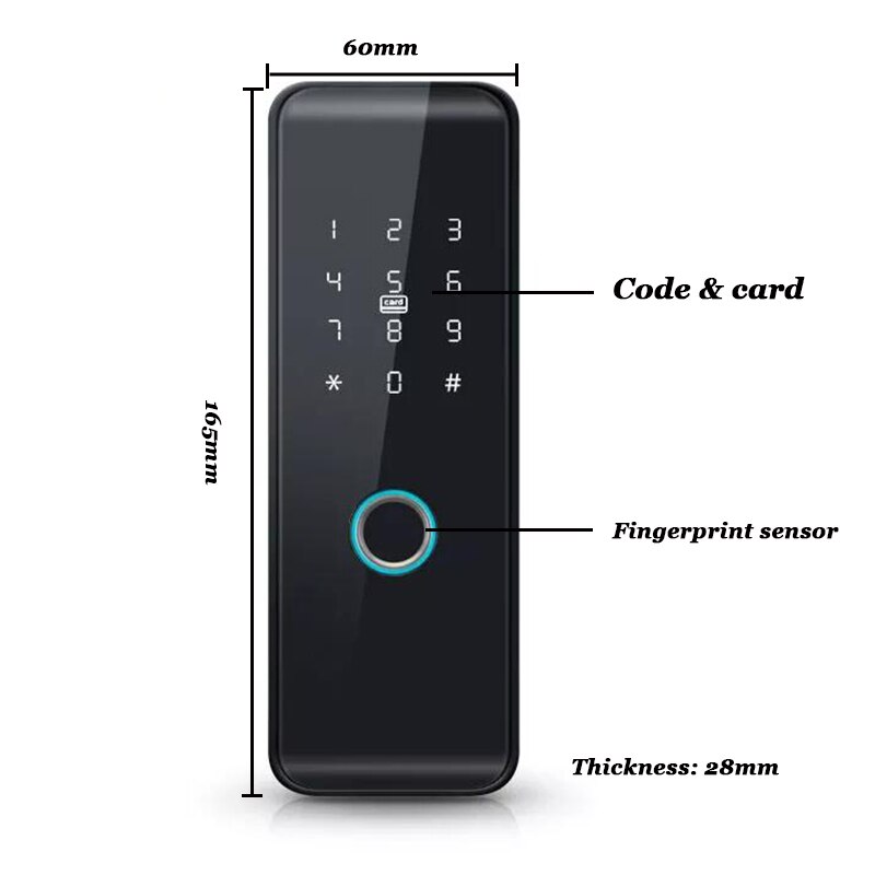 12V TTLOCK Smart Access Control Machine Fingerprin... – Grandado