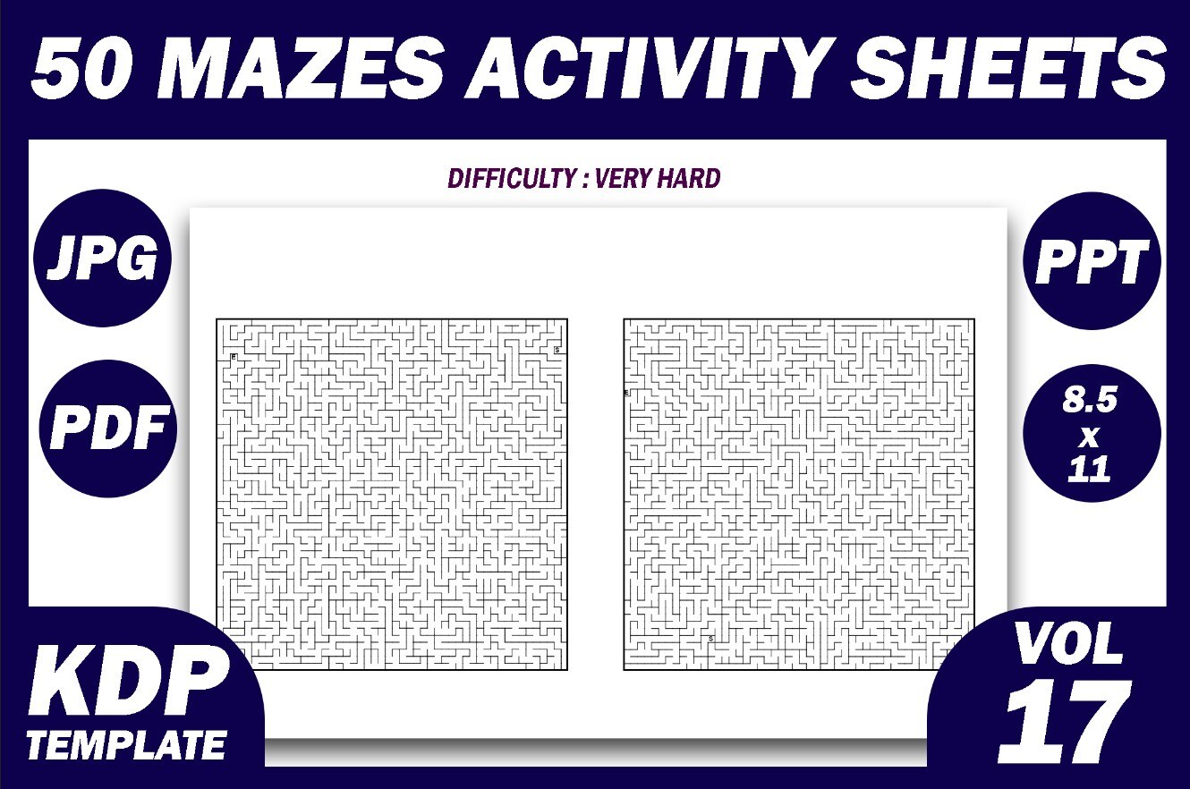 1000-Maze-Puzzles-Activity-Sheets – LovingPrices