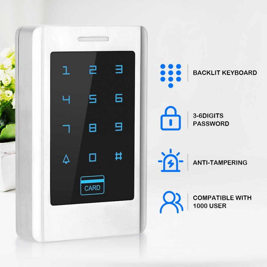 1000 cards Metal Password ID Card Door Access Cont... – Grandado