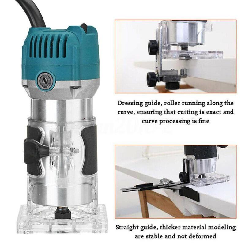 800W 30000rpm Woodworking Electric Trimmer Wood Mi... – Grandado
