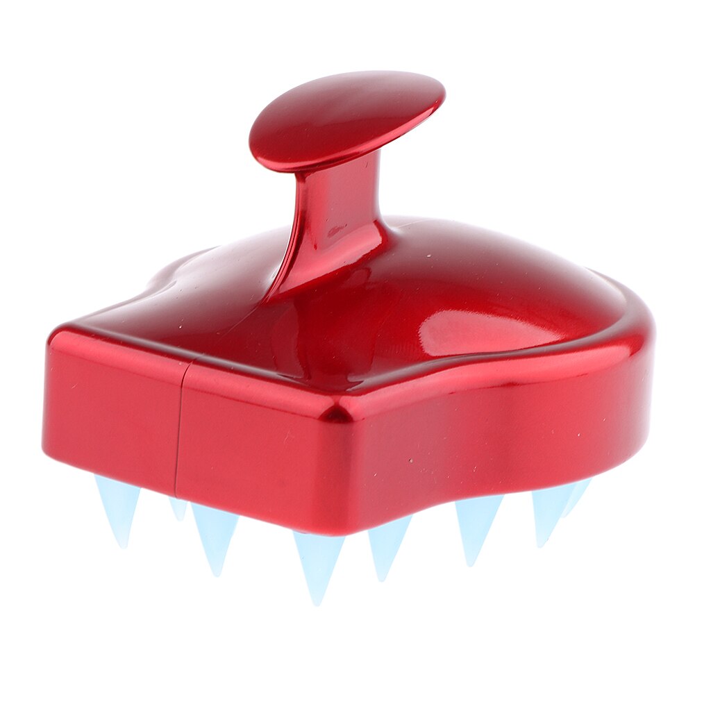 Weiche Silikon Shampoo Kopfhaut Massage Peeling Ha... – Grandado