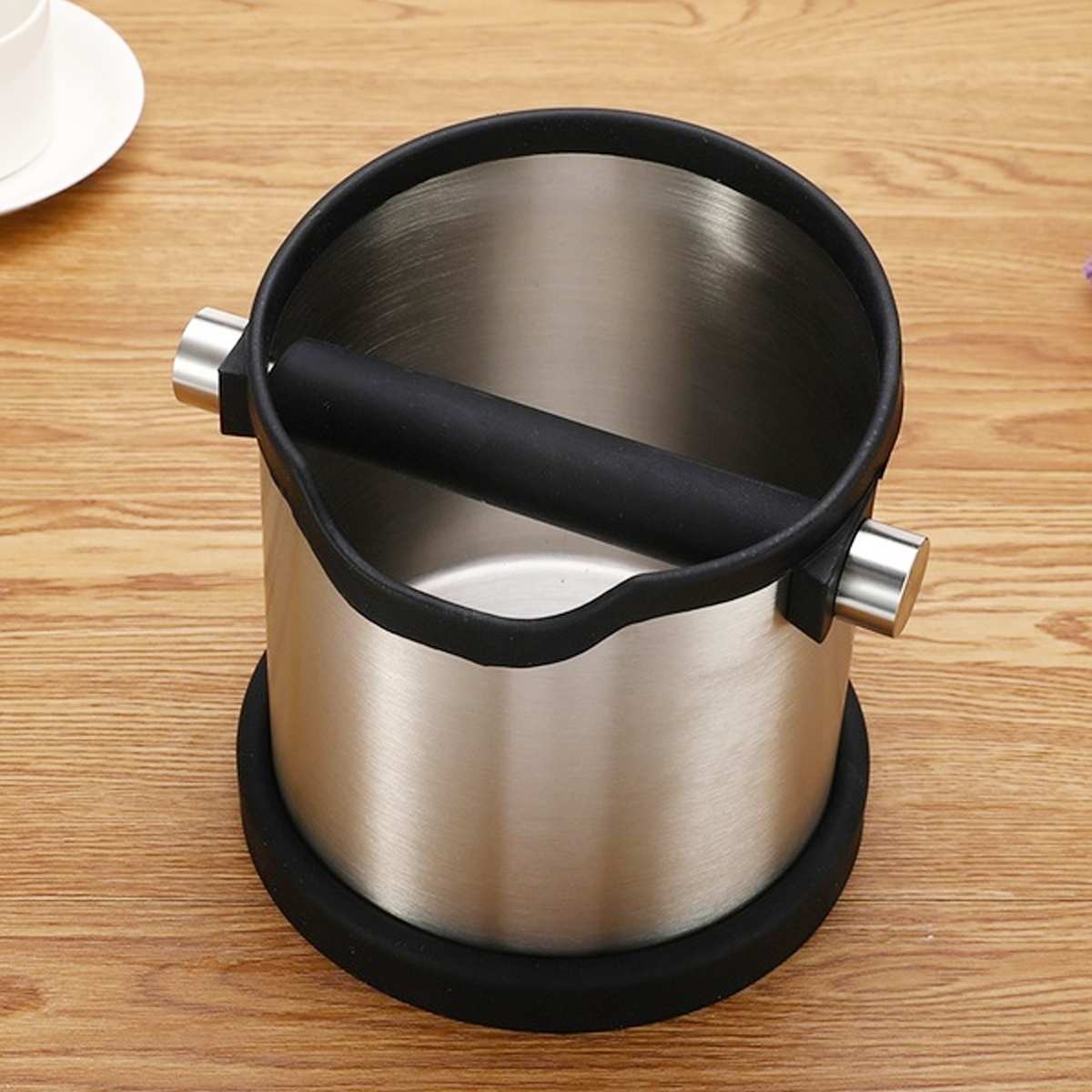 Stainless Steel Coffee Knock Box 1800ml Espresso G... – Vicedeal