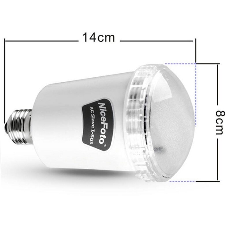 Nicefoto I-50S Ac Slave Led Flash Light Lamp 45W 5... – Grandado