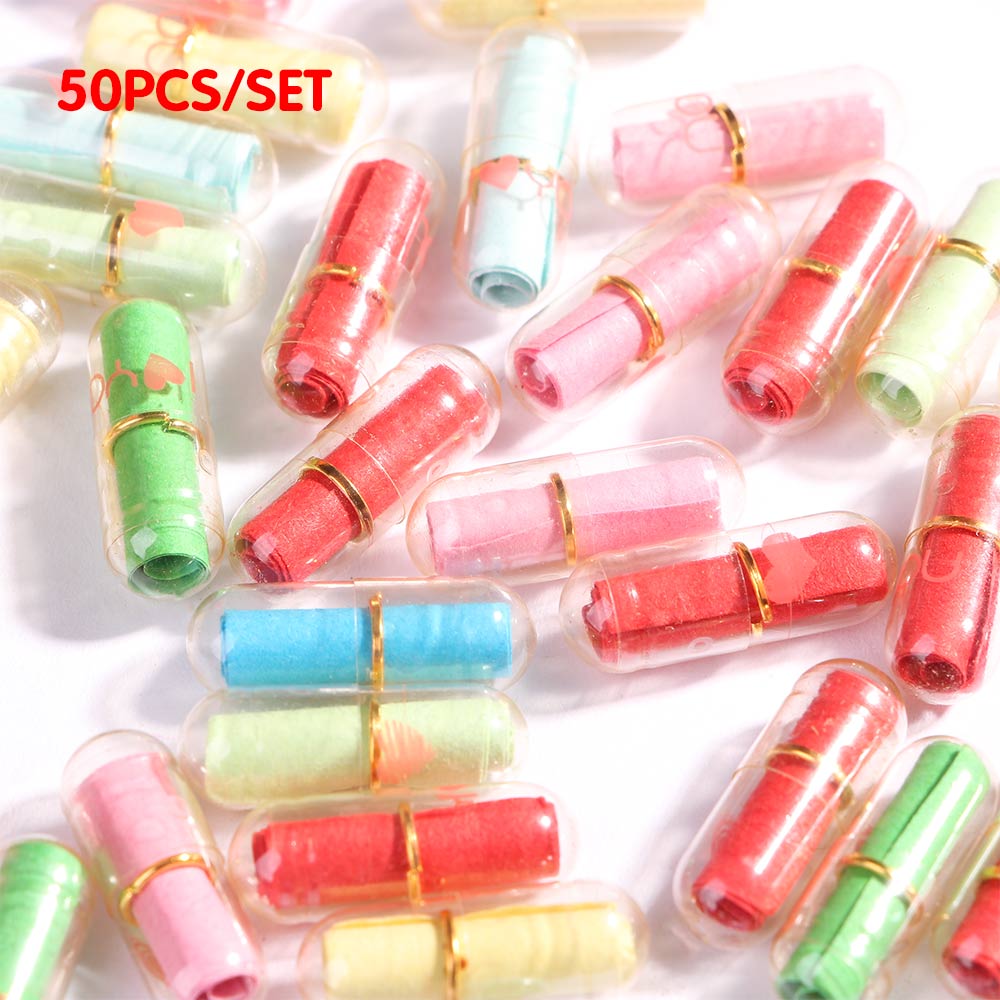50Pcs/Lot Message In A Bottle Message Cute Capsule... – Grandado