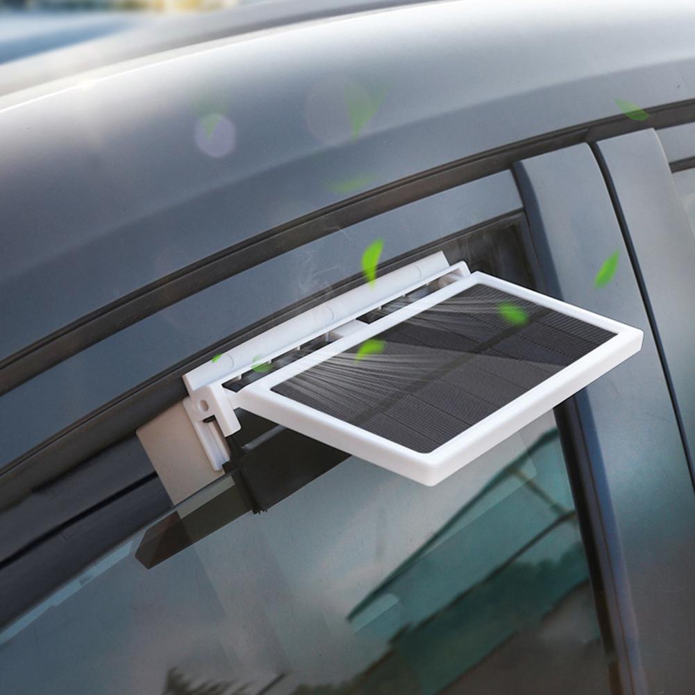 Solar Powered Car Cooler Car Exhaust Fan Radiator ... – Grandado