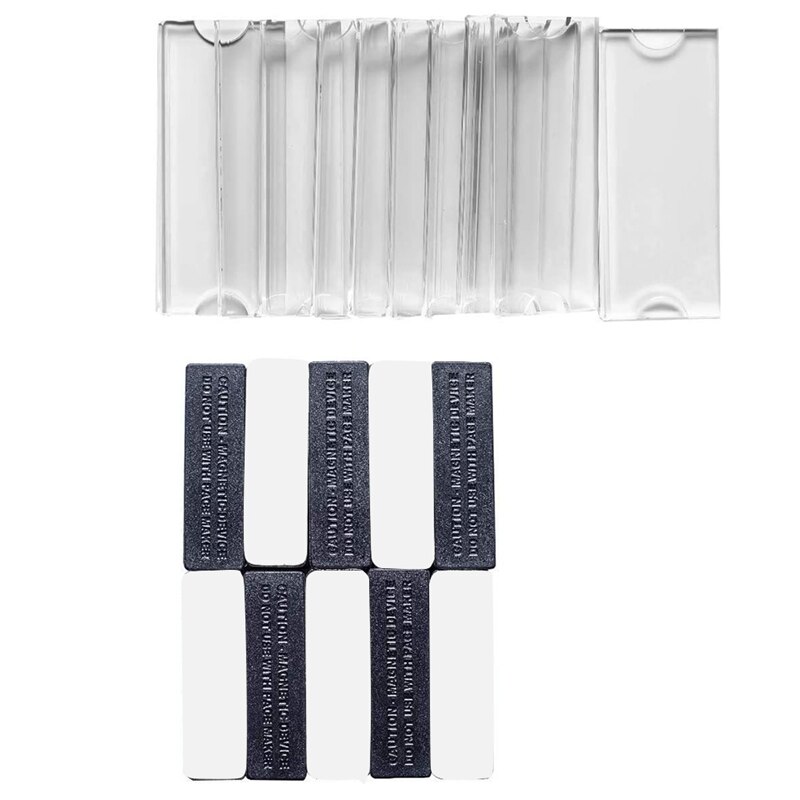Magnetic Name Tags Kit Acrylic Name Badge Holders ... – Grandado