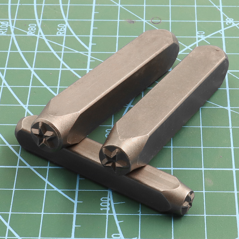DIY Leather stamp tool Star Shape Seal Tool Steel ... – Vicedeal