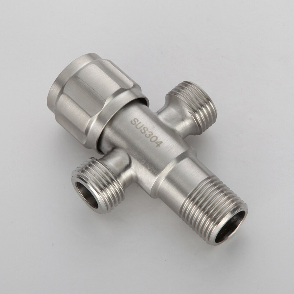 1 PC 304 Stainless Steel Angle Valve with Two Outl... – Grandado