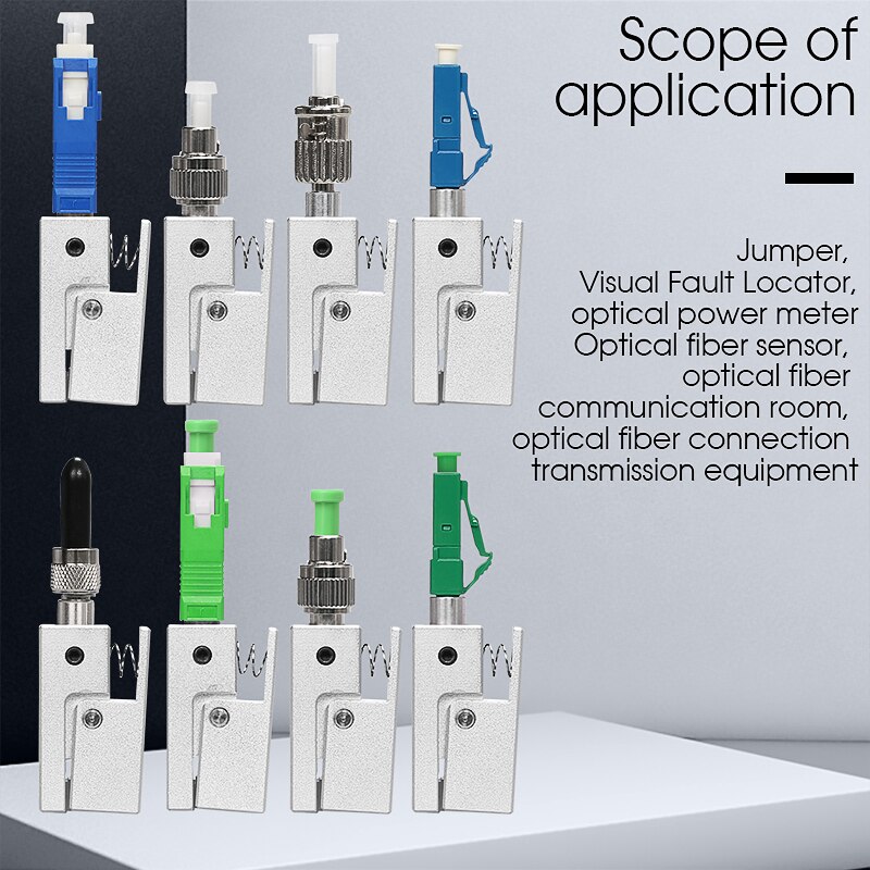 Optic Fiber Connector FC SC ST Square Bare Adapter... – Grandado