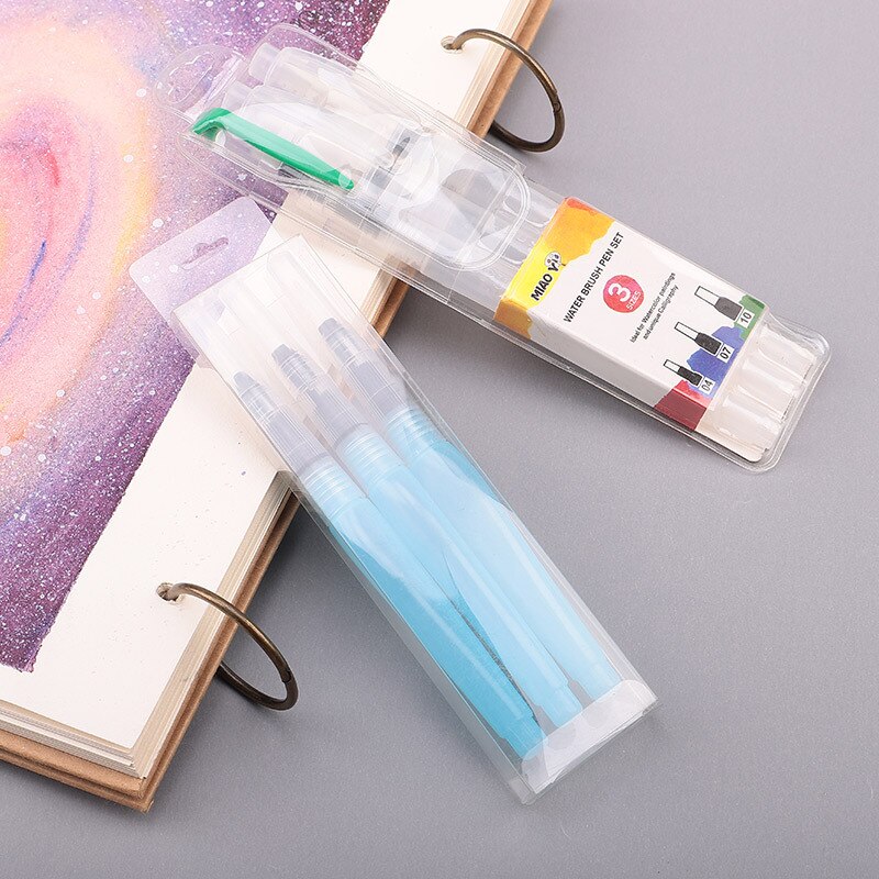 3/6/Pcs Refillable Paint Brush Water Color Brush S... – Grandado