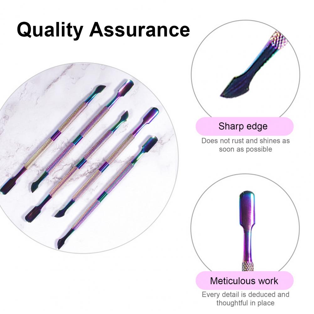 Cuticle Pusher Double Head Remove Dead Skin Nail C... – Grandado