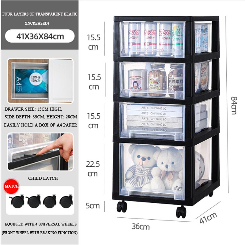 1PC Storage Cabinet Portable Durable Storage Drawe... – Grandado