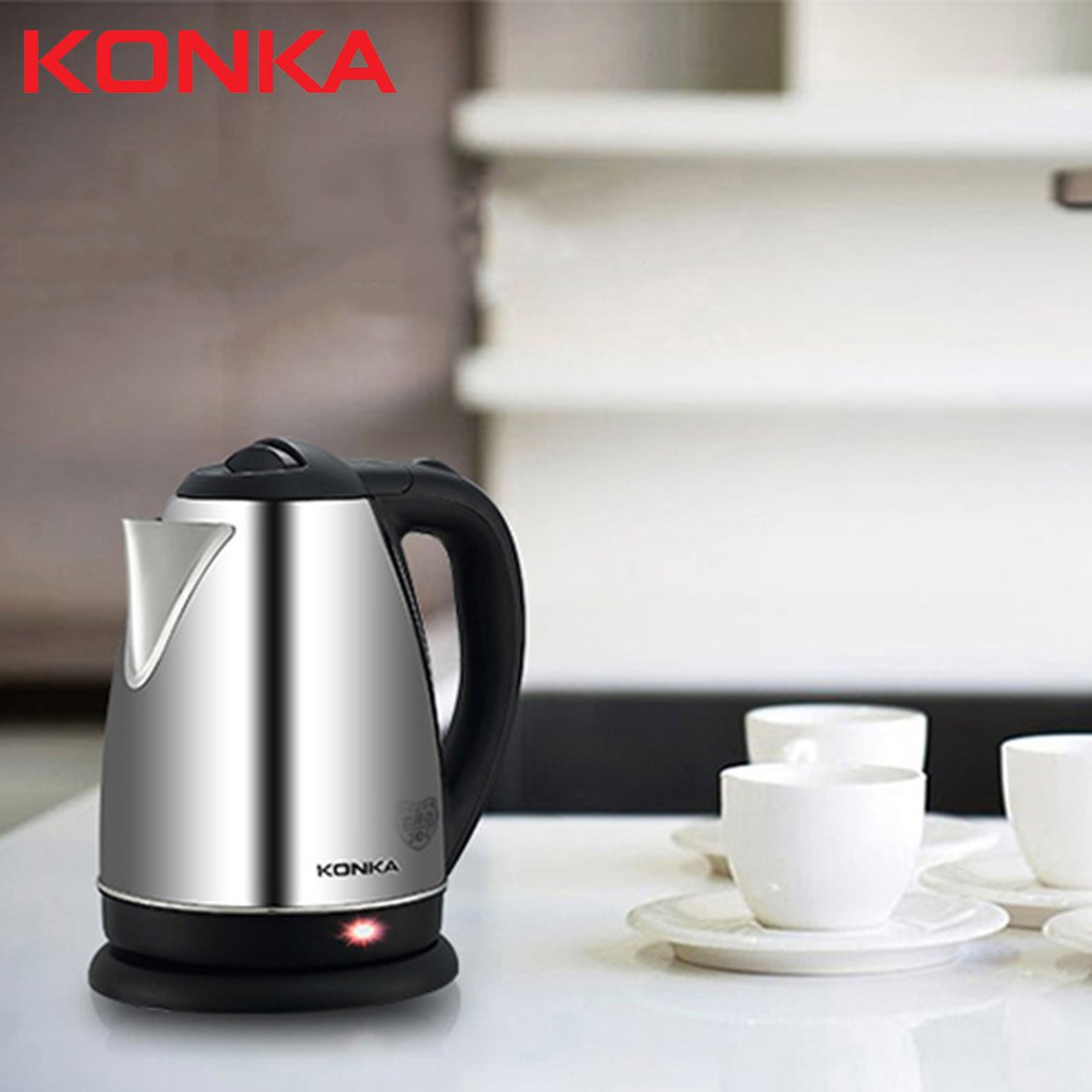 1.8L Stainless Steel Electric Water Kettle High Po... – Vicedeal