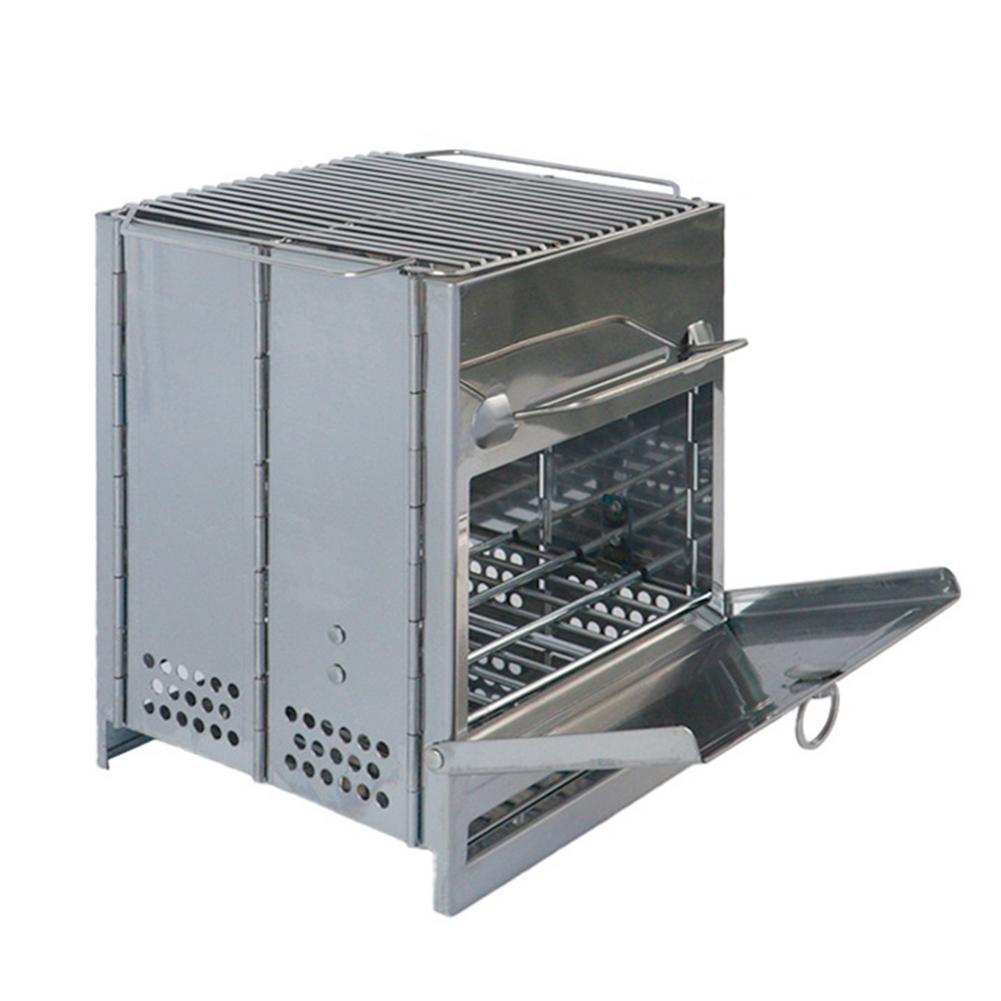 Vouwen Houtskool Fornuis Rvs Brander Camping Acces... – Vicedeal