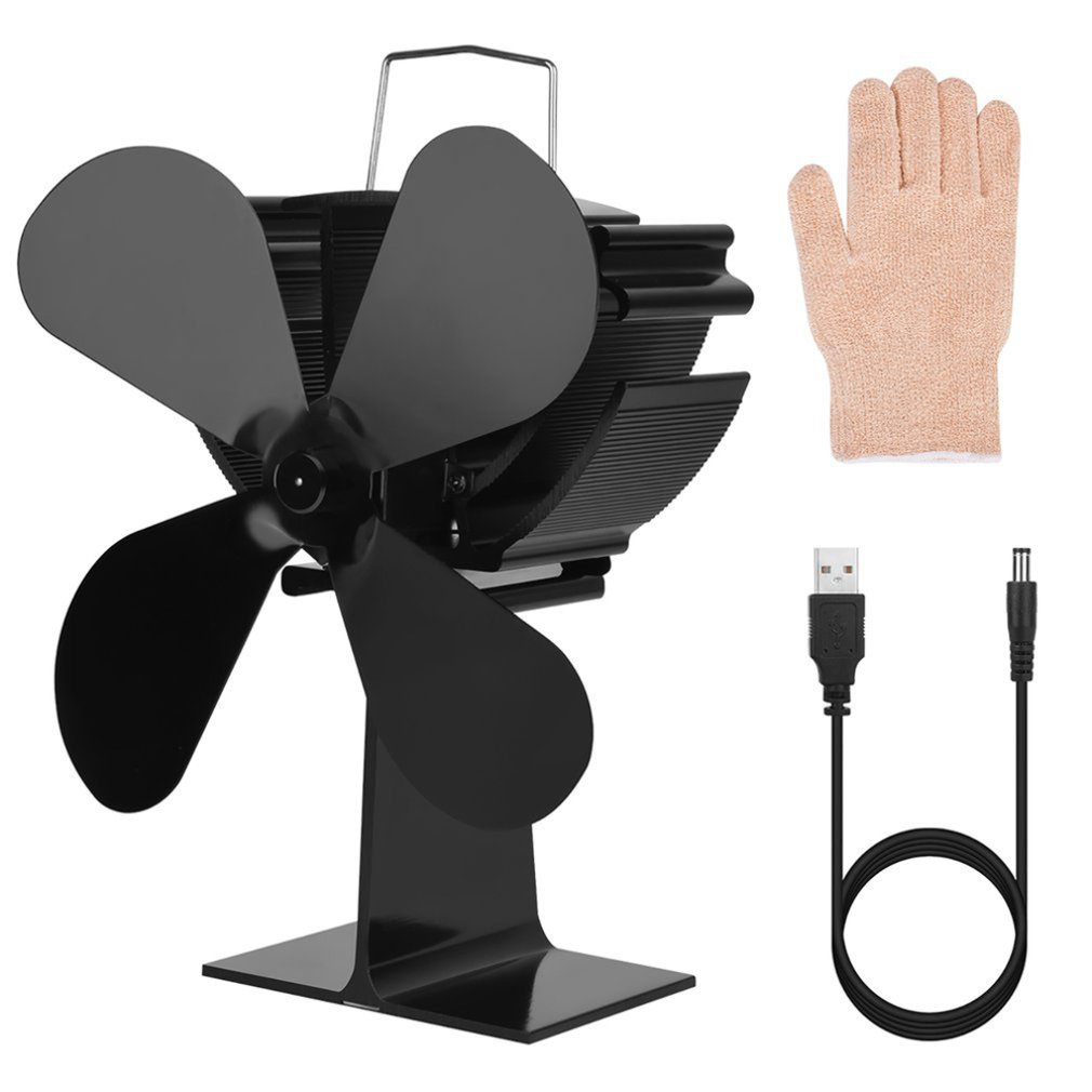 XL-BLFS-900B Black Thermal Power Furnace Fan Evenl... – Grandado