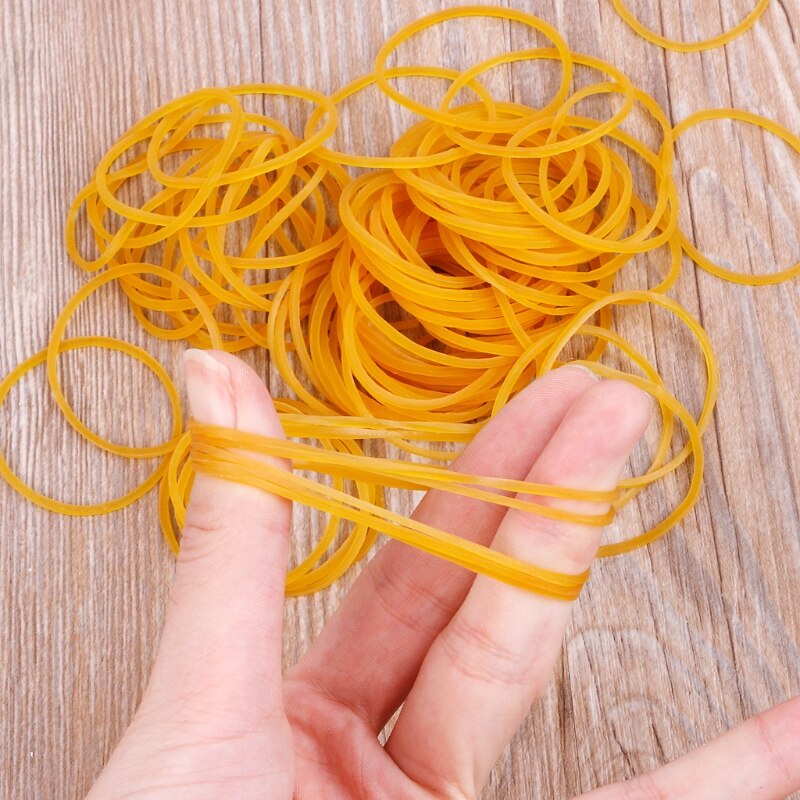 100 PCS/Bag Office Rubber Ring Rubber Bands School... – Vicedeal