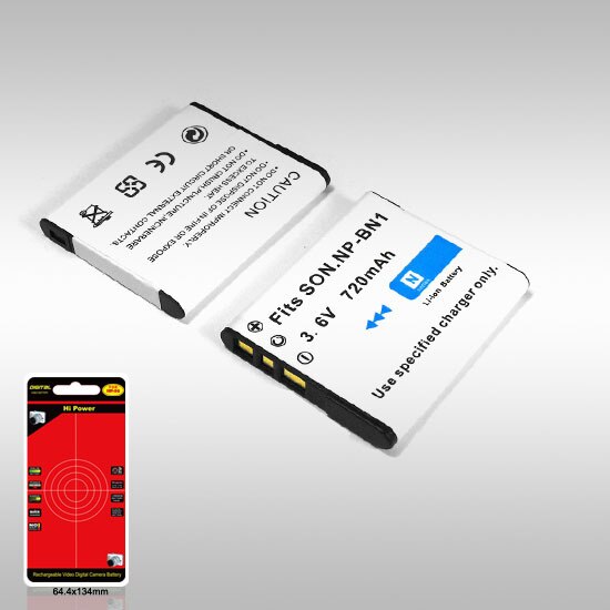 Camera Battery Replace For Sony NP-BN1,Fit For DSC... – Grandado