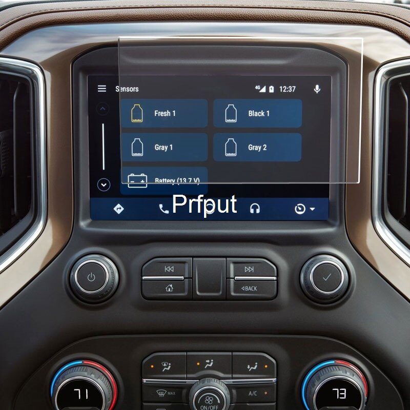 Tempered glass screen protector film For Chevy Sil... – Grandado