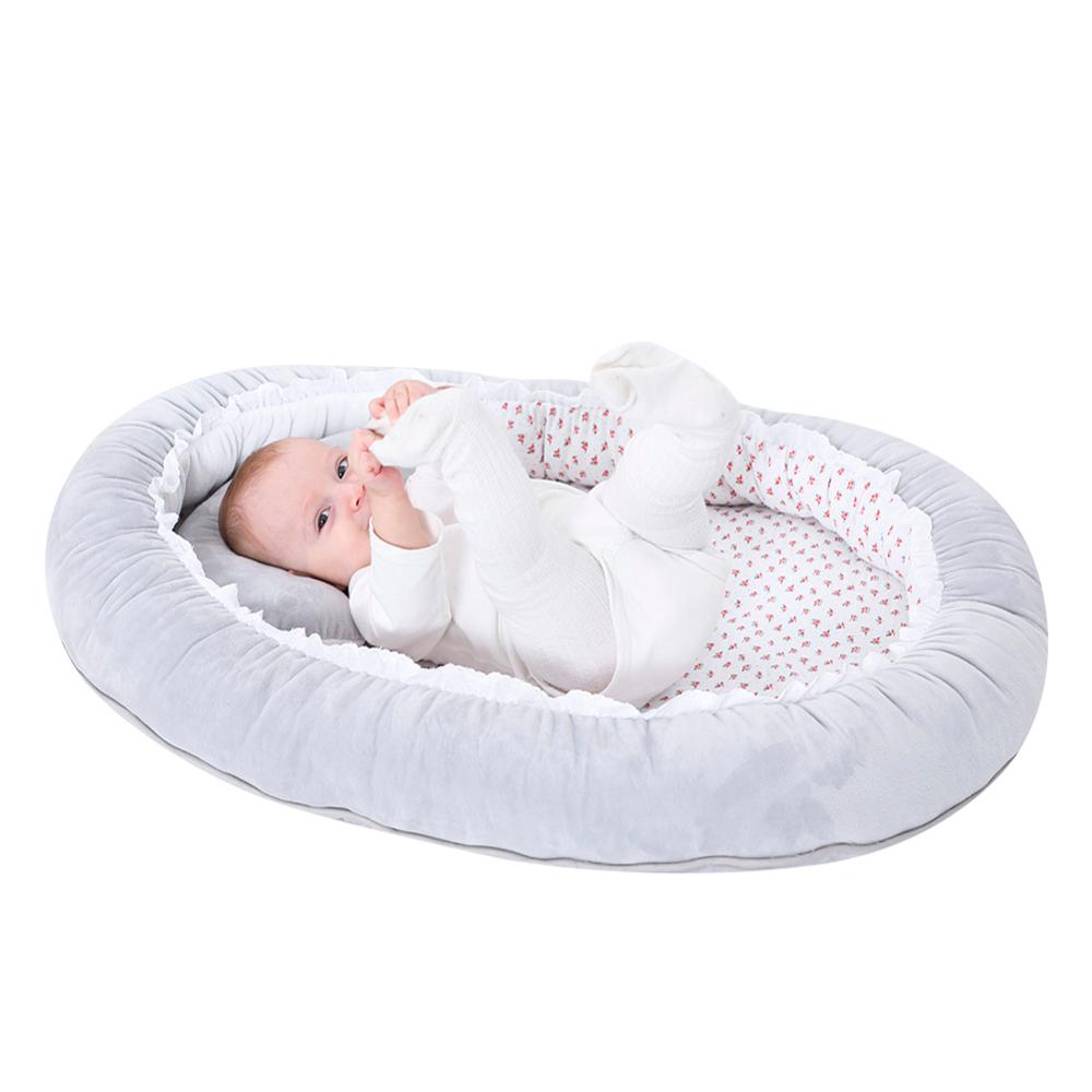 Foldable Crib Folding Soft Baby Nest Bed Newborn I... – Vicedeal