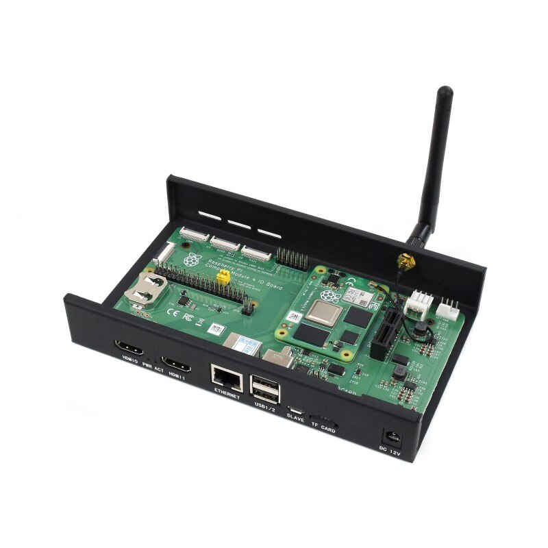 Metal Box for Raspberry Pi Compute Module 4 IO Boa... – Vicedeal