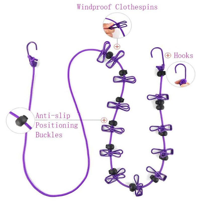 Travel Clotheslines - 2Pcs Portable Retractable Cl... – Vicedeal
