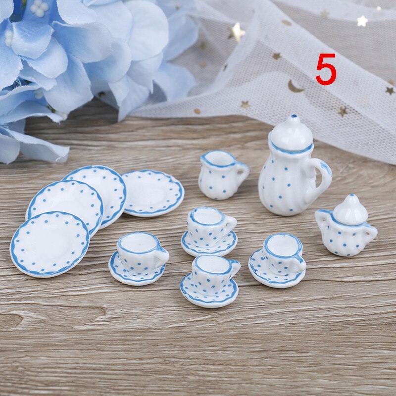 15Pcs 1/12 Poppenhuis Miniatuur Keuken Bloem Patte... – Grandado