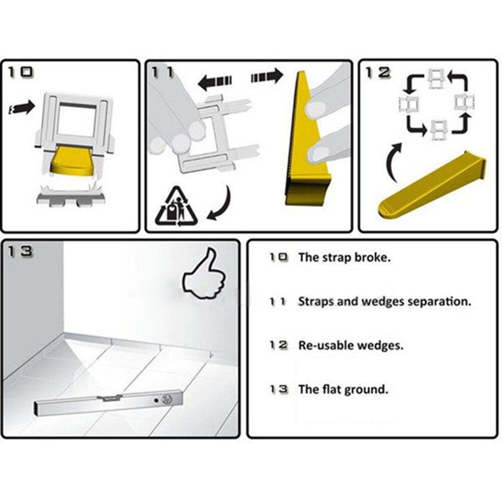 100pcs Adjustable Yellow Clips Construction Plasti... – Grandado