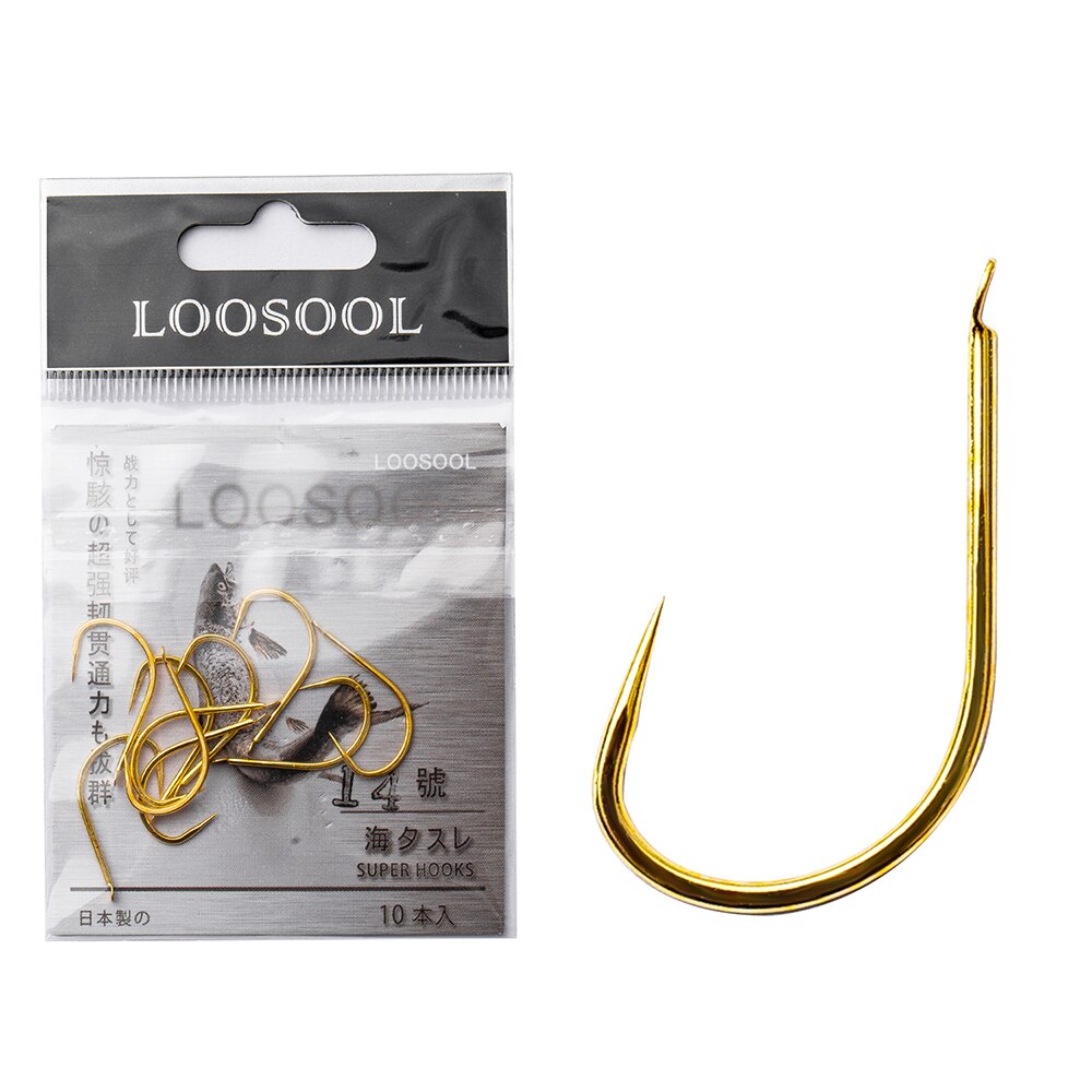 LOOSOOL Small Fishing Hooks Japan High Carbon Stee... – Vicedeal
