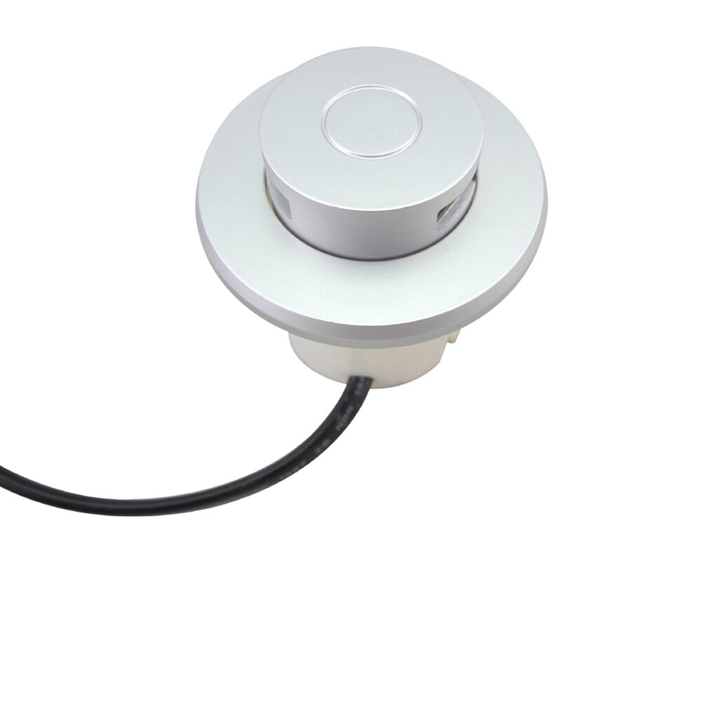 Silver Round Power Socket Sofa Desktop Safety Plug... – Grandado