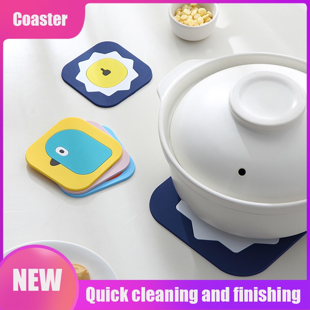 big Durable pvc Coasters Placemats Round Heat Resi... – Vicedeal