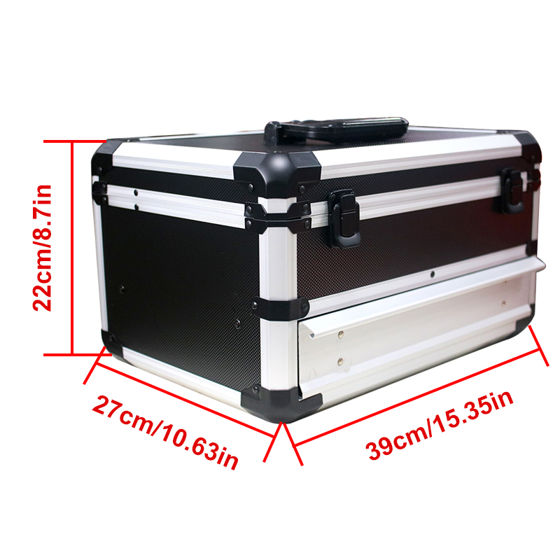 Aluminum Case Tool Box With Drawers Portable Multi... – Grandado