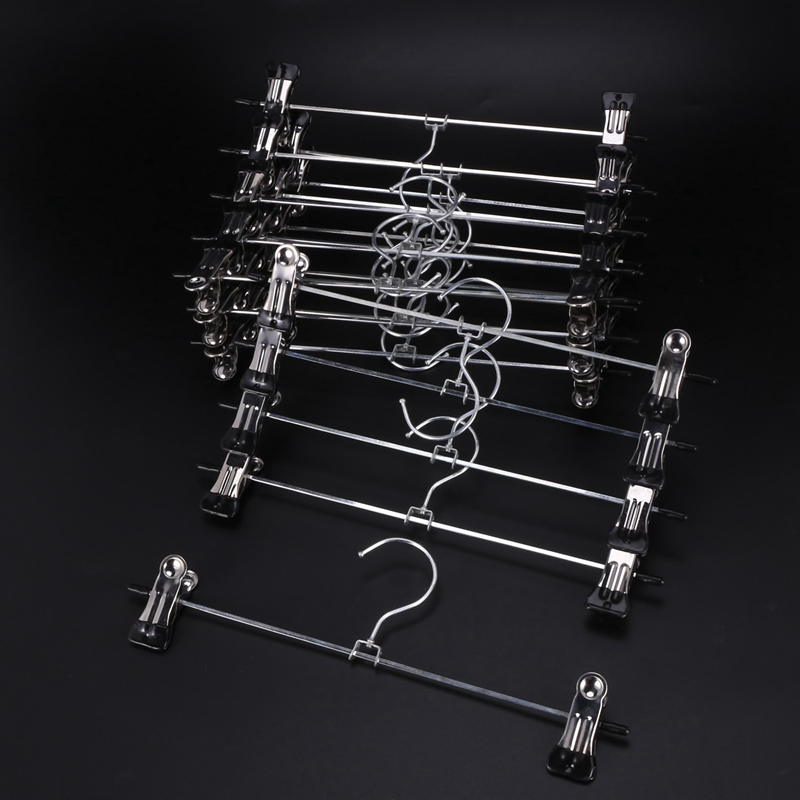 Broek Hangers Rok Hangers Met Clips 20 Pack Metal ... – Grandado