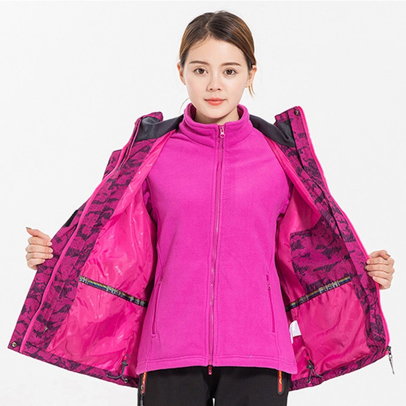 Ski Jackets Women Thicken Warm Windproof Waterproo... – Grandado