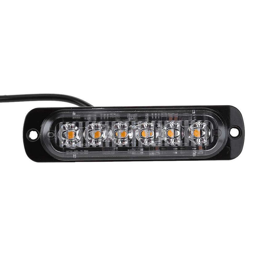 12V-24V Emergency Strobe Lights, Universal 6 LED 1... – Grandado