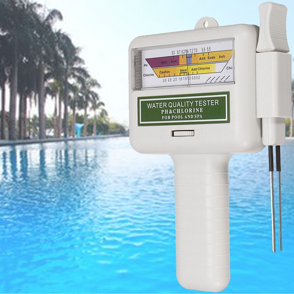 Pc -101 cl2 ph chloorwatertester draagbare thuis z... – Vicedeal