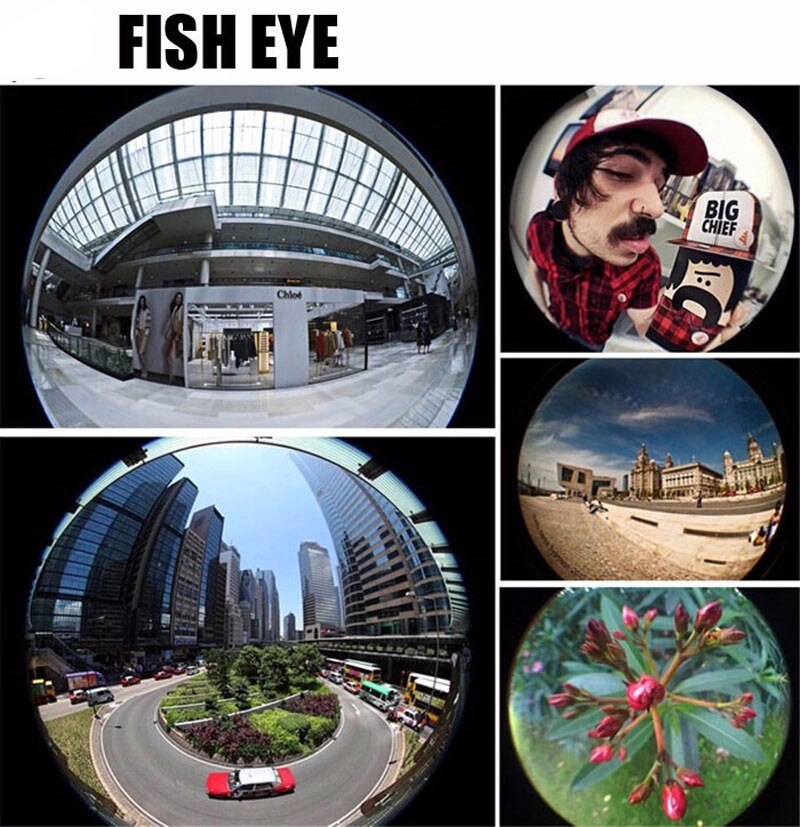 3 in 1 Fish Eye Lens Wide Angle Macro Fisheye Lens... – Vicedeal