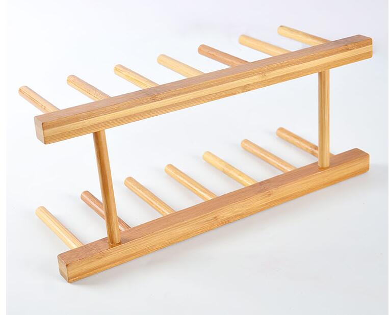 ORGANBOO multi-function wooden + bamboo plate rack... – Grandado