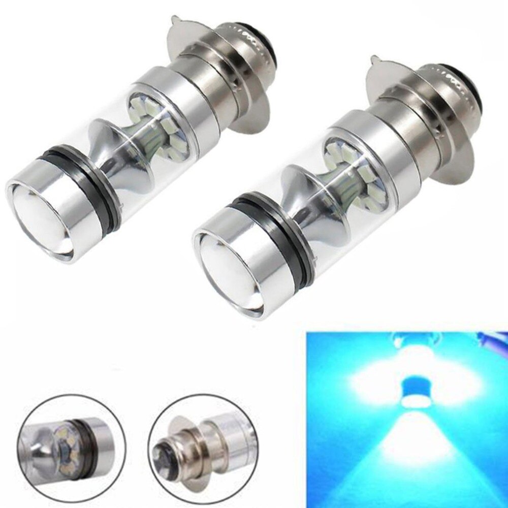 Motorsykkel led modifiserte frontlykter h6 px15d ... – Grandado