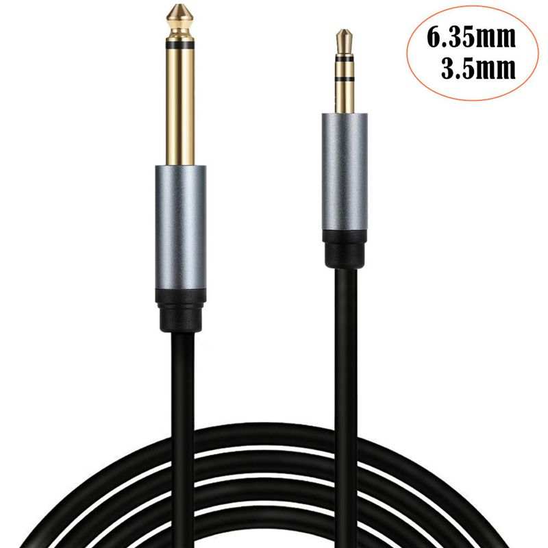 Mixer Speaker Audio Cable 6.35mm Mono Male To 3.5m... – Grandado