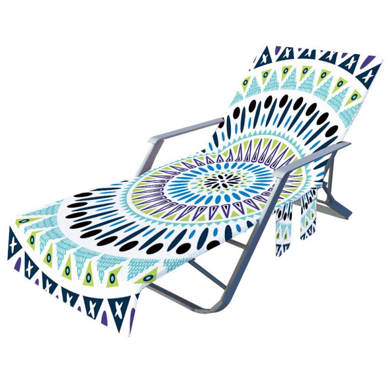 Fiber Sand-sand Lounge Chair Beach Towel Cover Sun... – Vicedeal