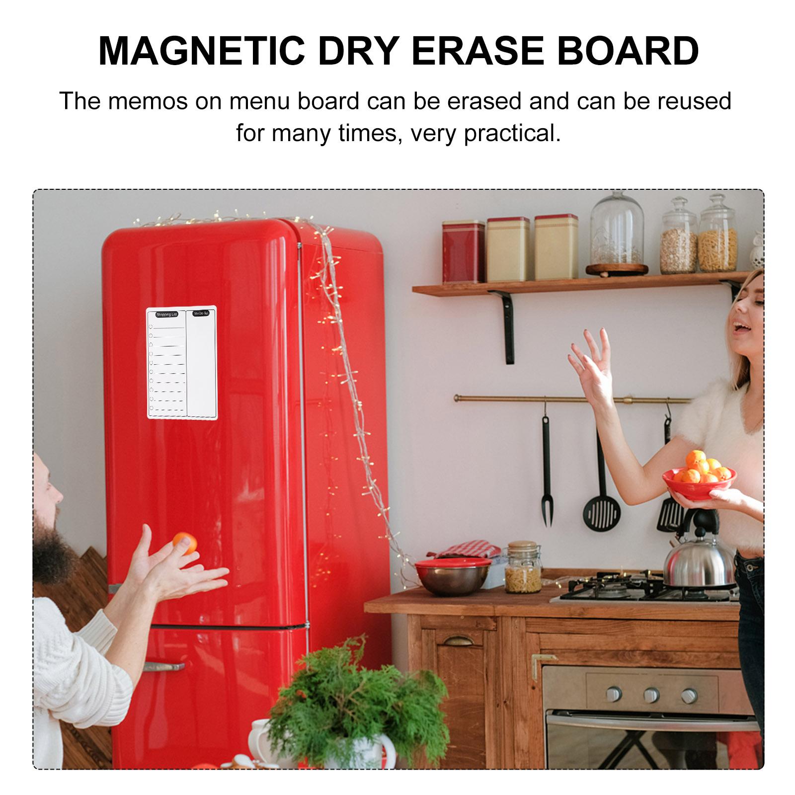 Magnetisk hvid tavle whiteboard whiteboard med tør... – Vicedeal