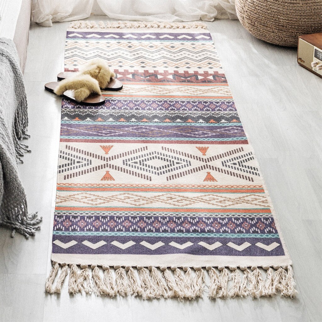 Cotton Linen Nordic Style Hand-woven Mats Tatami c... – Grandado