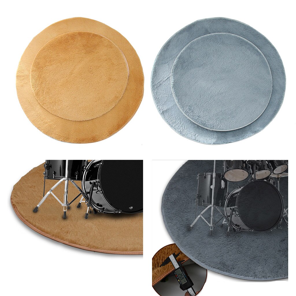 Shockproof Durable Round Drum Carpet Mat for Elect... – Vicedeal