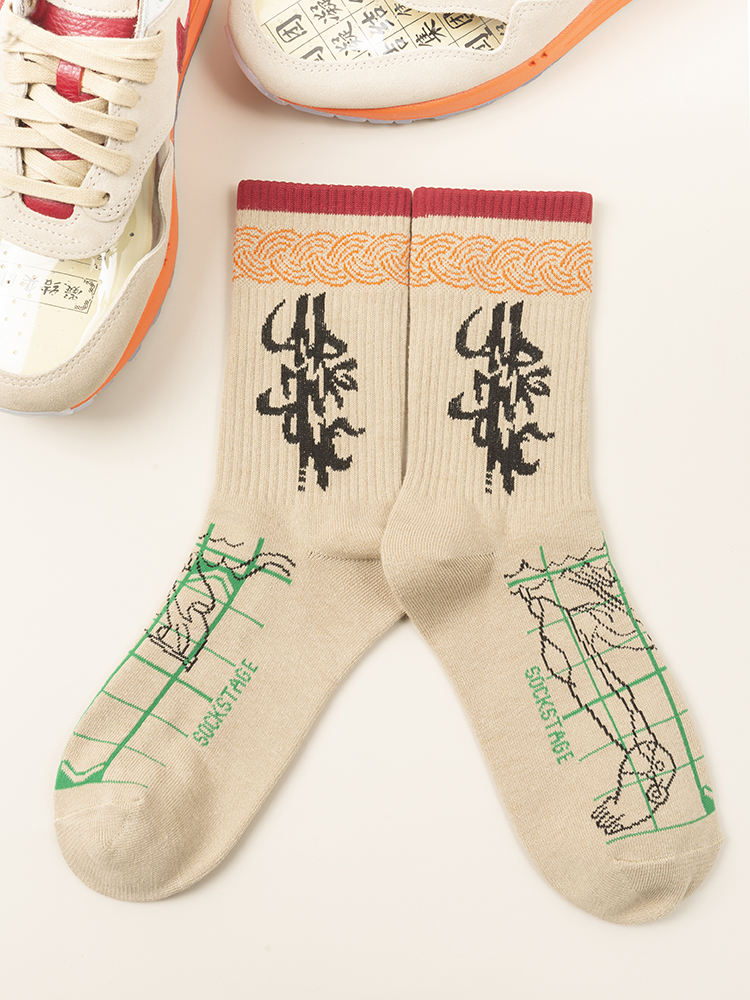 2Pairs = 1lot Set Gothic Crew Street Cotton Socks ... – Grandado