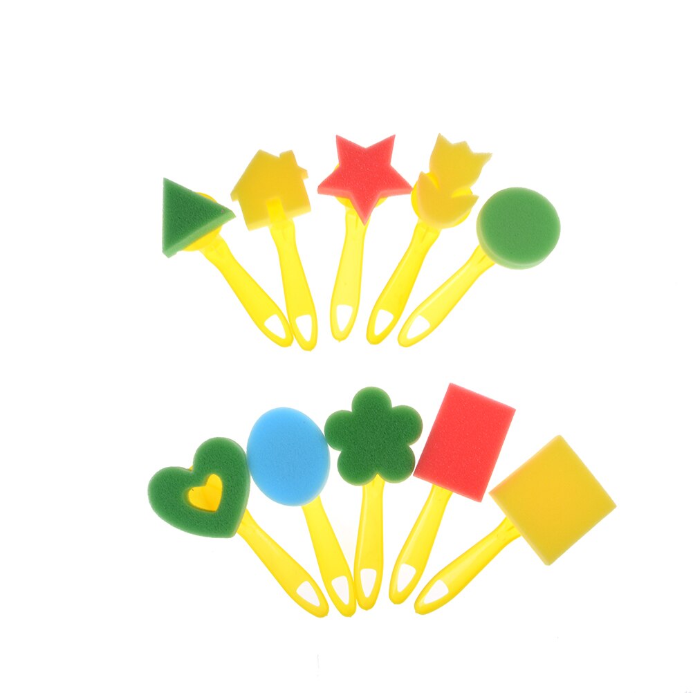 Sponge Paint Brush Seal Sponge Brush Handle Childr... – Grandado