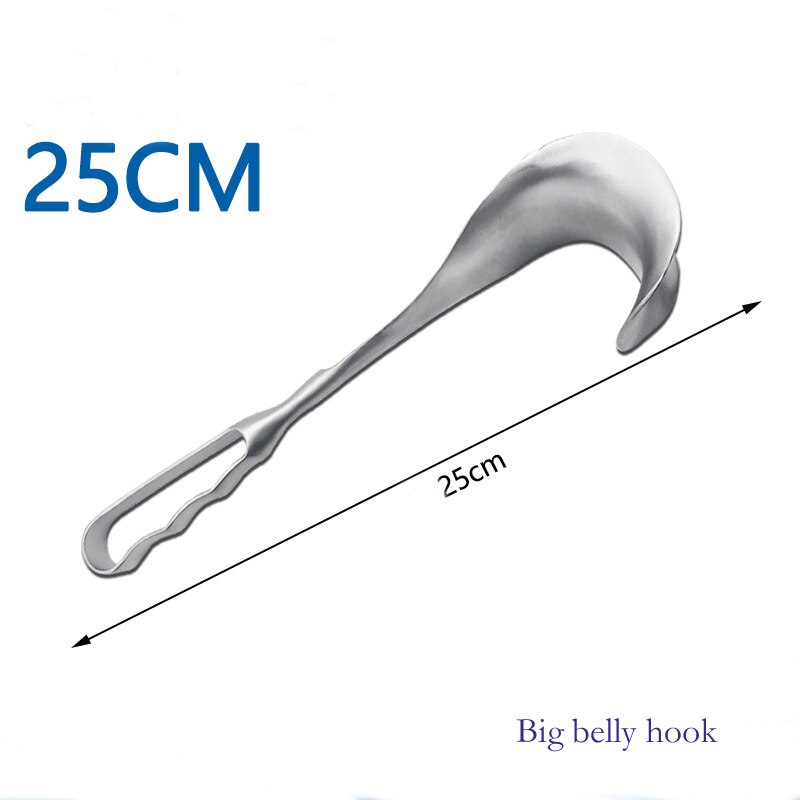 S Retractor Large abdominal hook Stainless steel D... – Grandado