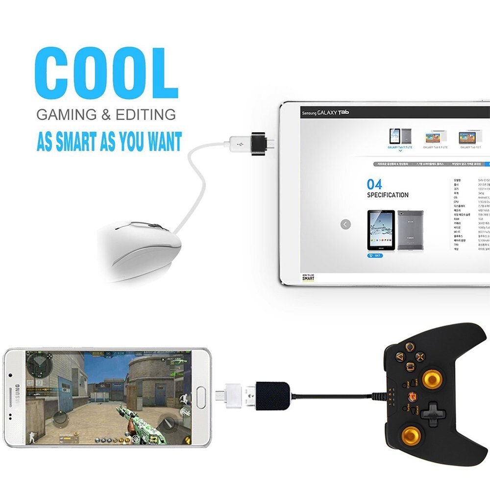 Ascromy USB C OTG Adapter Voor Huawei P20 Lite Xia... – Grandado