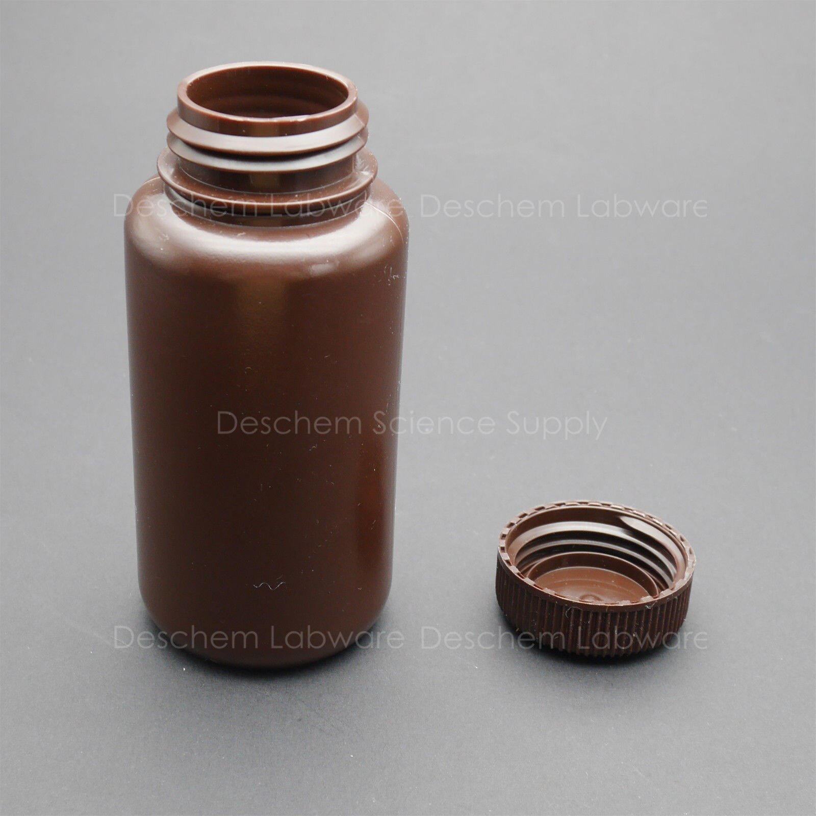 500mL Brown Plastic Bottle Wide Mouth Laboratory A... – Vicedeal